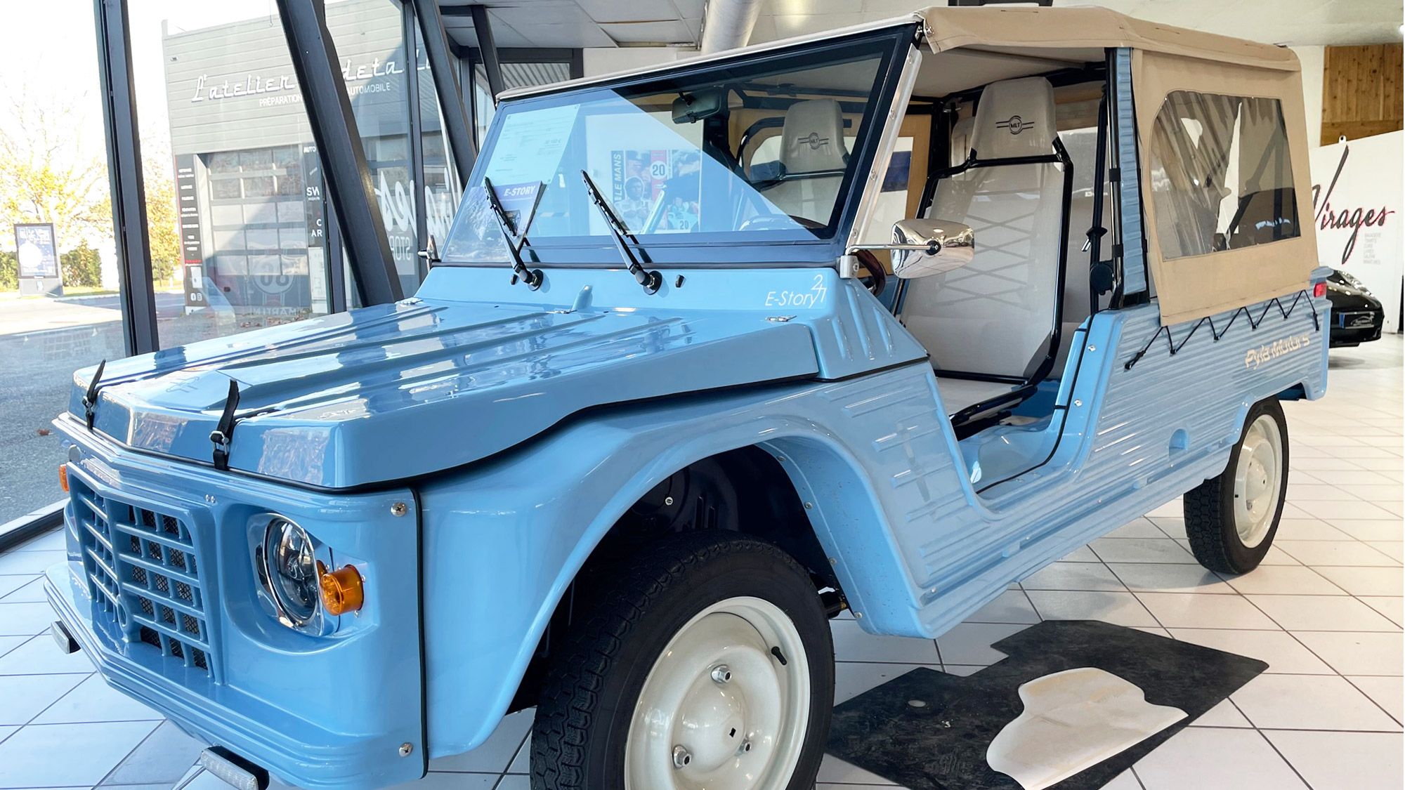 Méhari bleue en vente : Occasion chez Pyla Motors - La Teste-de-Buch